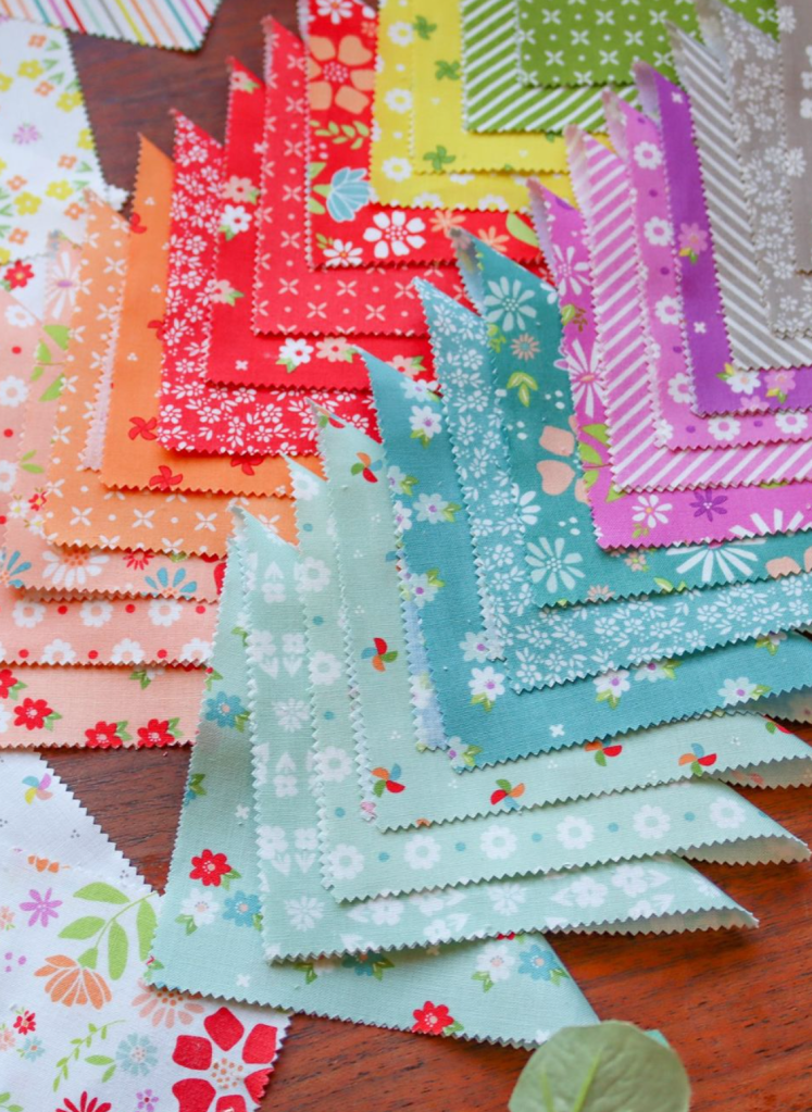 Celebrating 50 Years of Moda Fabrics & Laguna Sunrise - Bella Rose ...