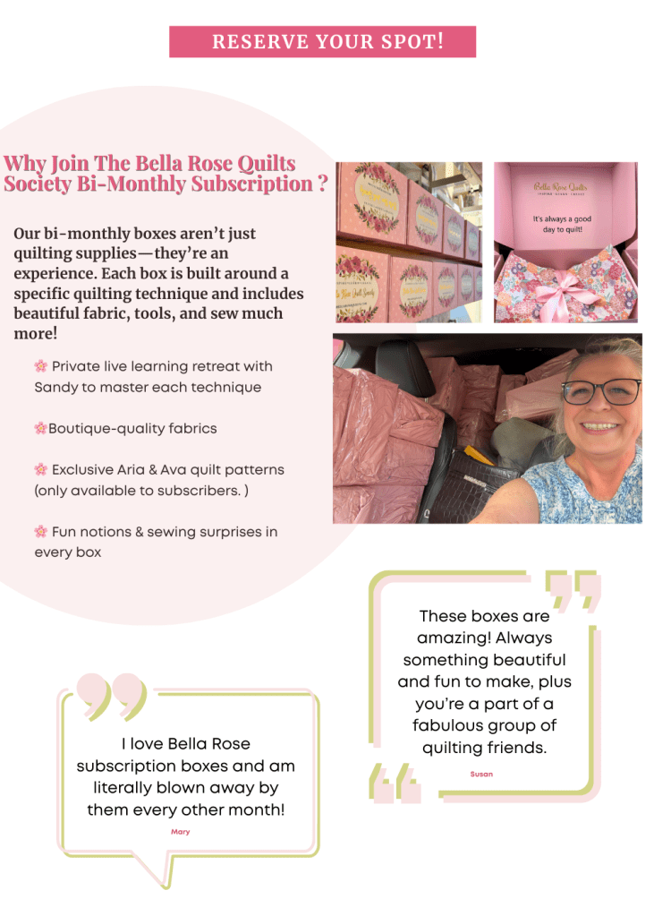 Transform Your Quilting Journey—One Box at a Time - Bella Rose Quilts Blog